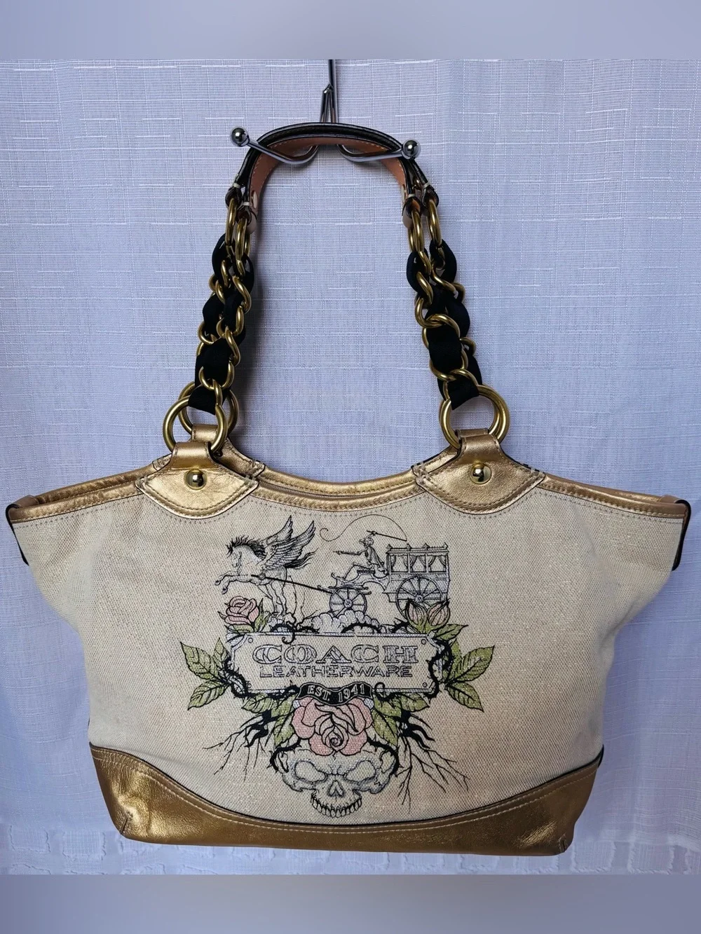 Coach | Bags | Coach 3661 Limited Edition Tattoo Graphic Tote Bag ...